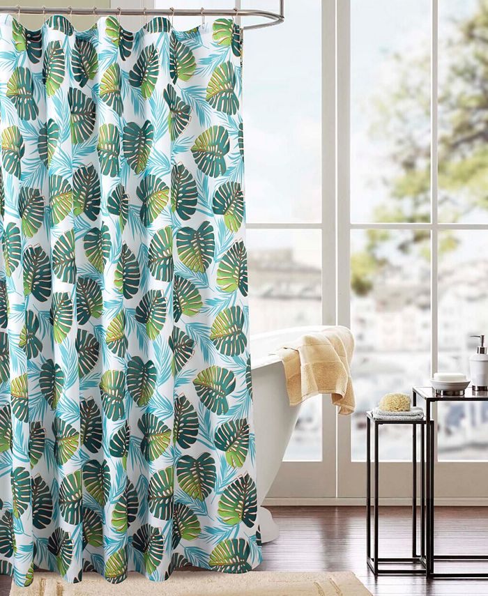 RT Designers Collection Classic Fern Printed Shower Curtain - Macy's