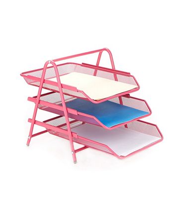 Mind Reader 3 Tier Paper Tray Desk Organizer - Macy's