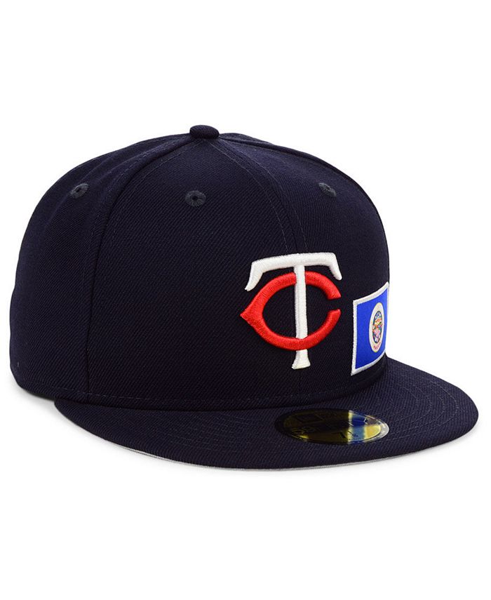 New Era Minnesota Twins Flag Day State 59FIFTY Cap - Macy's