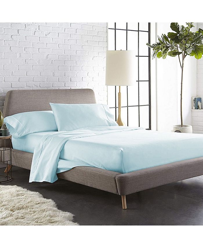 Pizuna 400 Thread Count Sheet Set Twin - Macy's