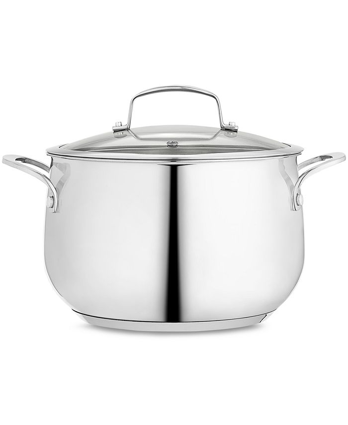 Belgique Polished Stainless Steel 11-pc. Cookware Set, Created for Macy ...