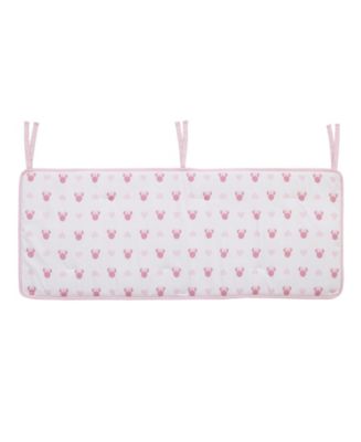 Disney Minnie Mouse Crib Rail Guard with Ties - Macy's