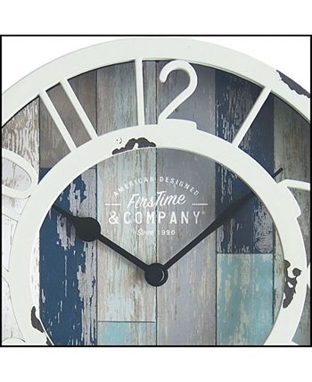 FIRSTIME & CO 8" Tranquil Bay Wall Clock - Macy's