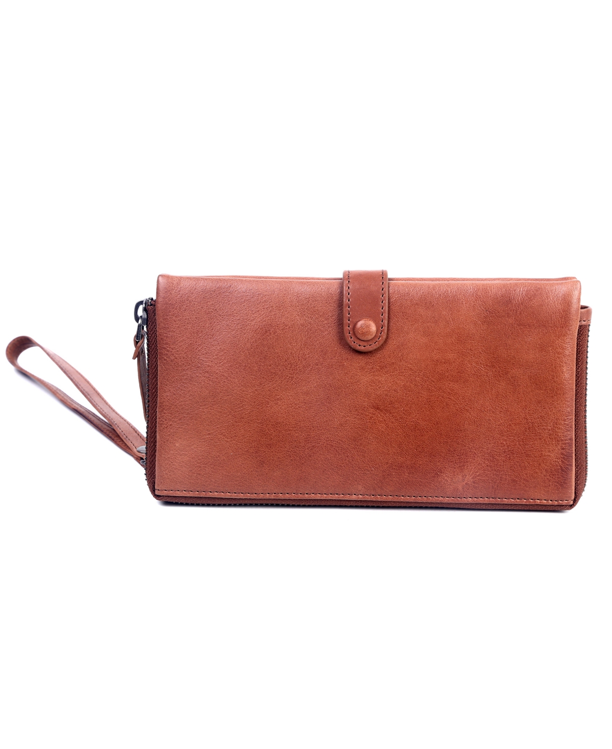 Click here for Old Trend Savanna Leather Clutch - Tan prices