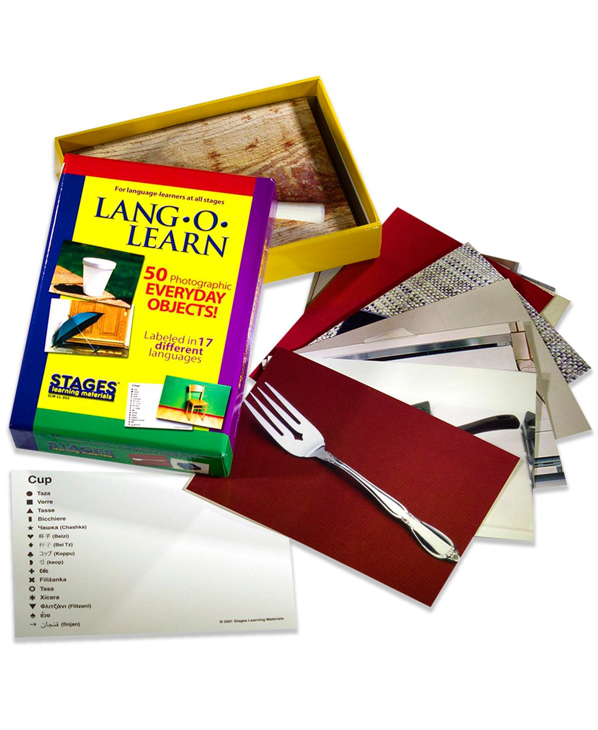 Stages Learning Materials Lang-o-learn Esl Vocabulary Cards Flashcards ...