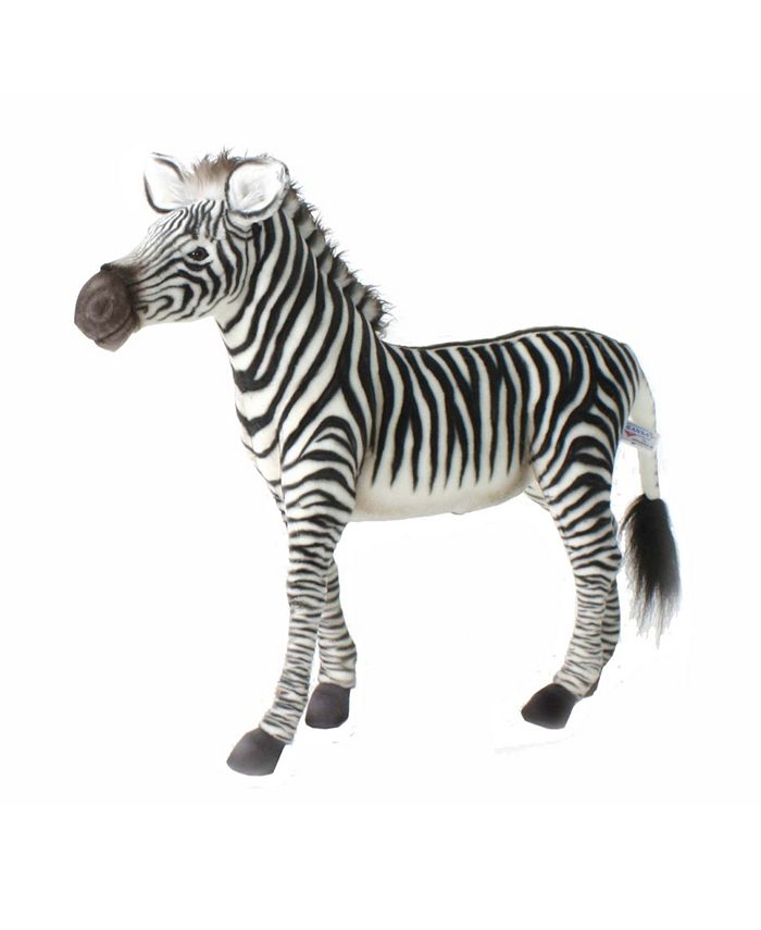 Hansa 16" Grevy'S Zebra Plush Toy - Macy's