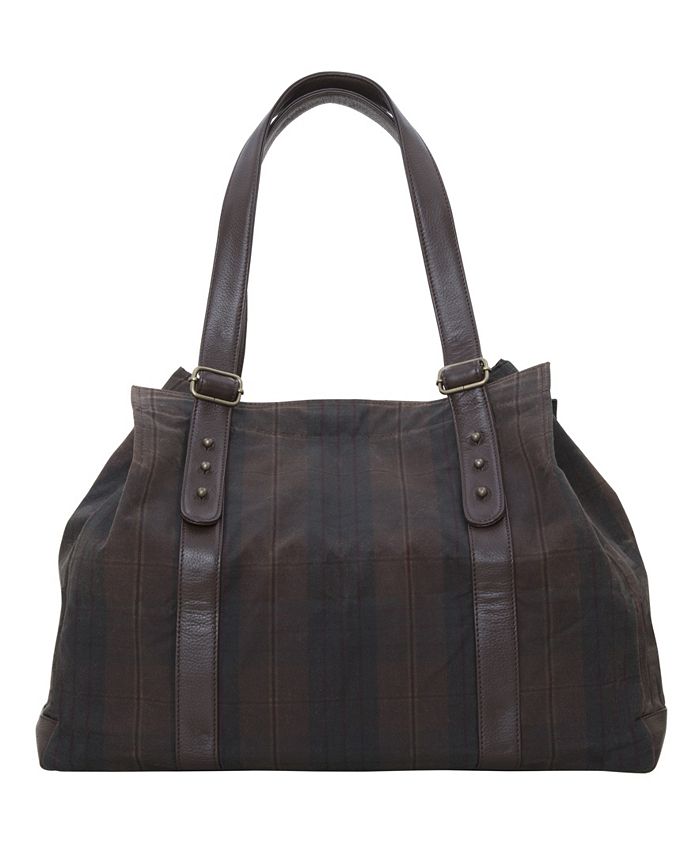 Token Crescent Waxed Tote Bag - Macy's