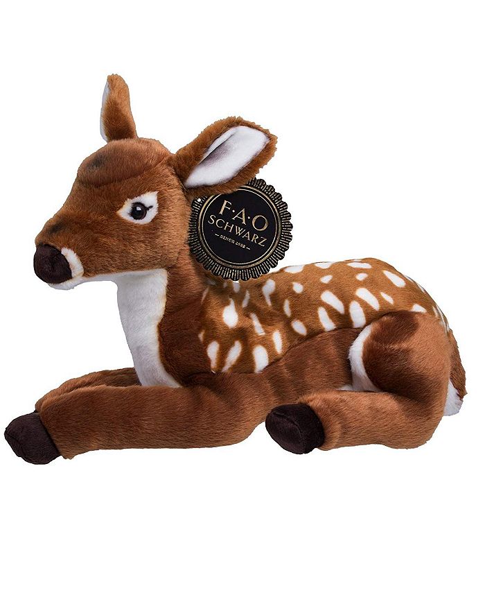 FAO Schwarz Toy Plush Fawn - 18" - Macy's