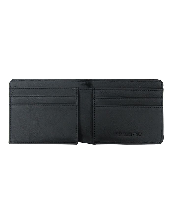 Members Only Men's Washed Semi Perforated Wallet - Macy's