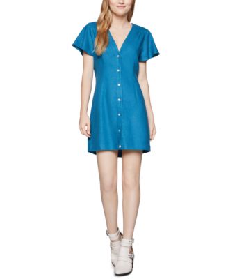 BCBGeneration Flutter-Sleeve Shirtdress - Macy's