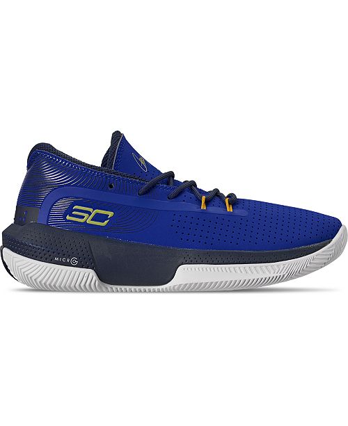Under Armour Big Boys' SC 3ZERO III Basketball Sneakers from Finish ...