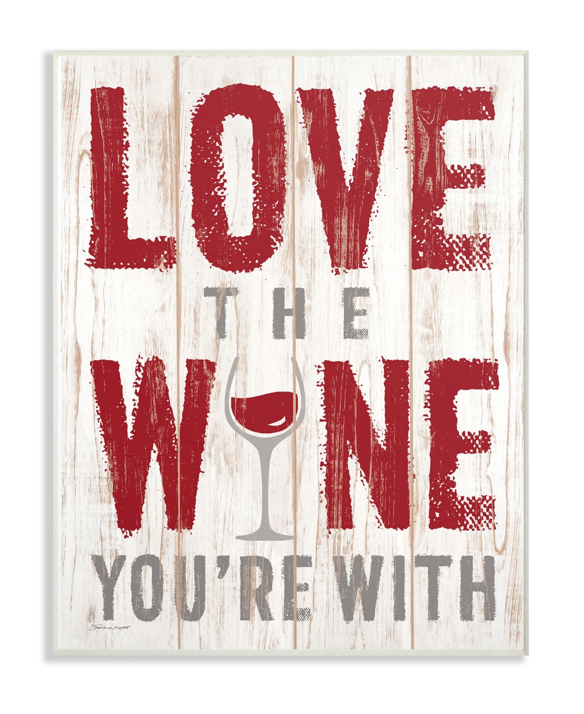 Click here for Stupell Industries Love The Wine YouRe With Wall P... prices