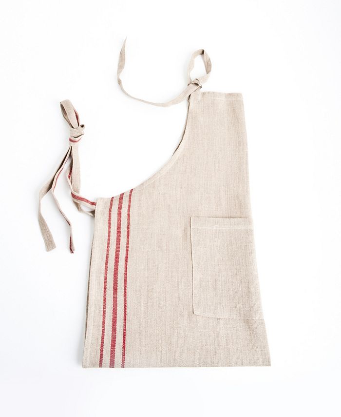 Saro Lifestyle Striped Design Apron - Macy's