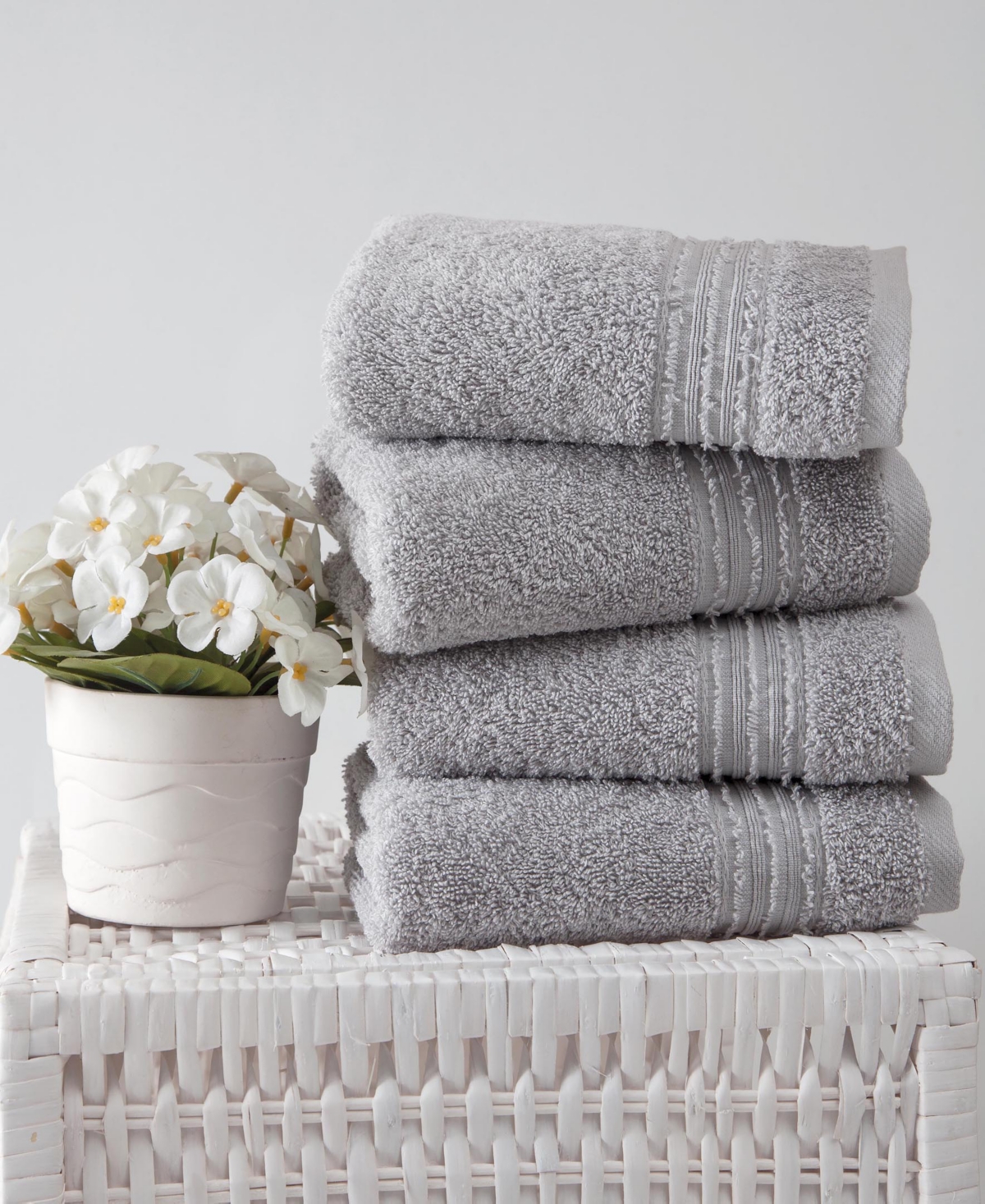 Click here for Ozan Premium Home Cascade 4-Pc. Hand Towel Set - L... prices
