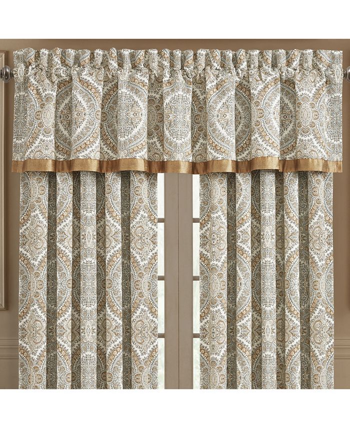 J Queen New York J Queen Sorrento Window Straight Valance - Macy's