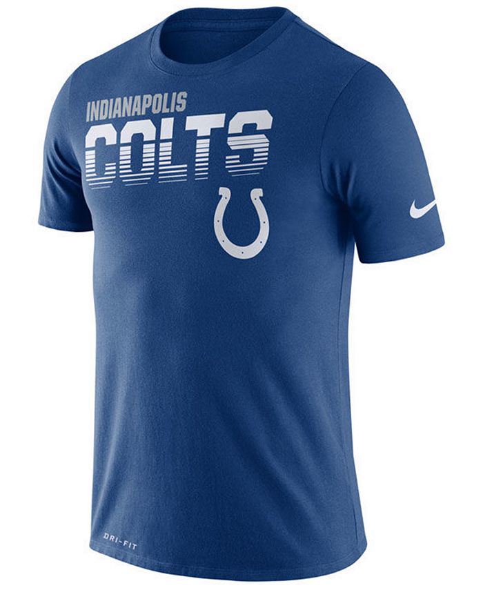 Nike Men's Indianapolis Colts Sideline Legend Line of Scrimmage T-Shirt ...