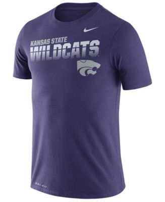 Nike Men's Kansas State Wildcats Legend Sideline T-Shirt - Macy's