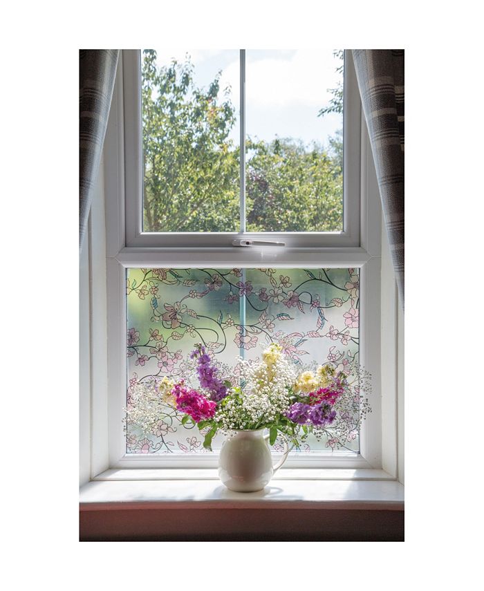 DC Fix Cherry Blossom Window Film - Macy's