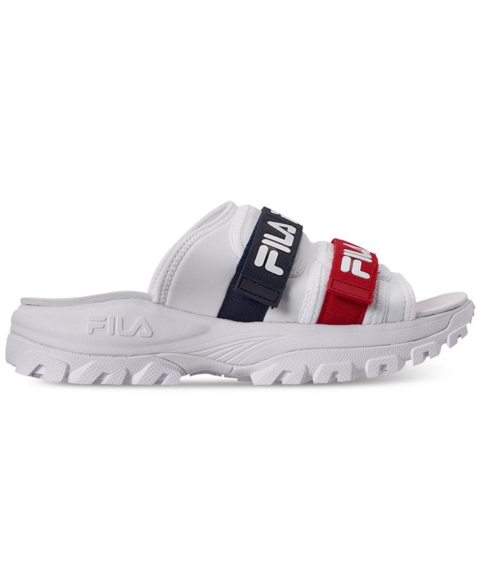 Fila Men's Outdoor Slide Sandals from Finish Line - Macy's