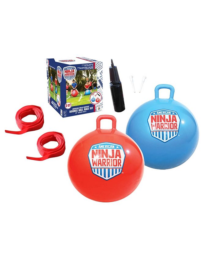 b4Adventure American Ninja Warrior™ Bounce Ball Race Set With Two Jumbo ...