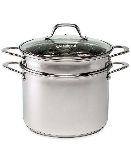 Goodful Stainless Steel MultiPot, Created for Macy's & Reviews ...