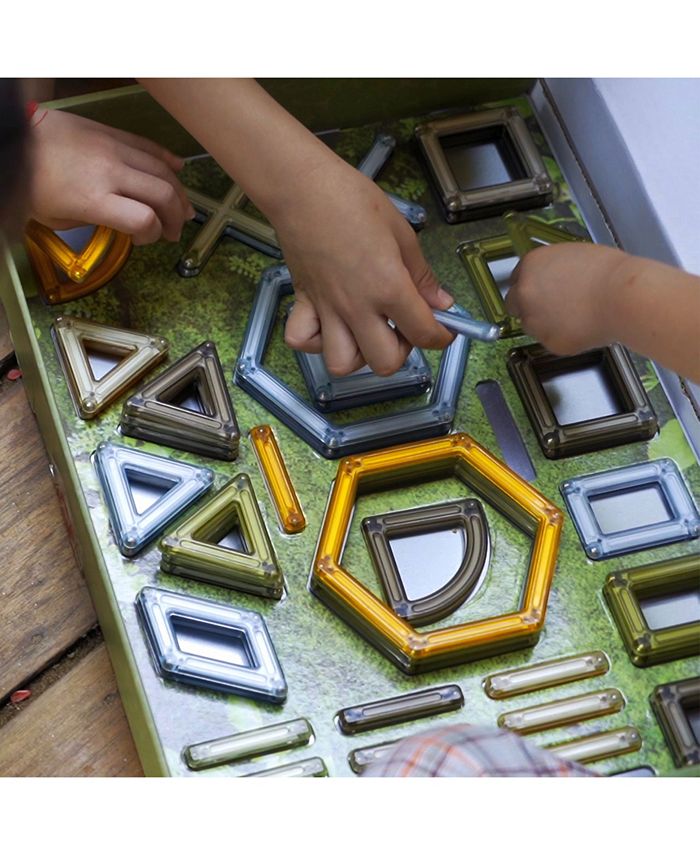 Guidecraft, Inc Guidecraft Power Clix Frames Natural - 74 Pieces Set ...