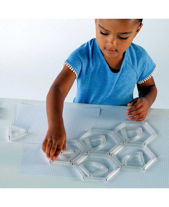 Guidecraft, Inc Guidecraft Power Clix Frames Clear - 74 Pieces Set - Macy's