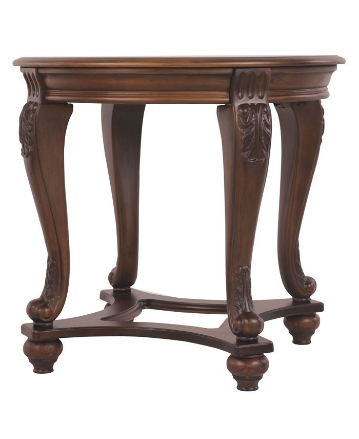 Signature Design By Ashley Ashley Furniture Norcastle End Table - Macy's