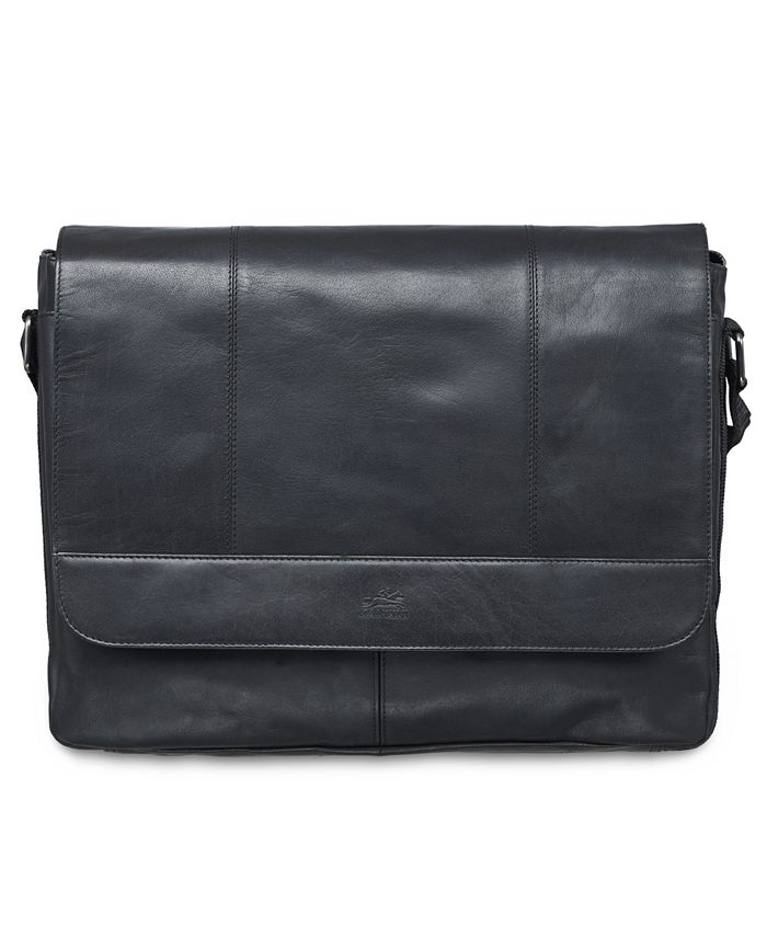 Mancini Buffalo Collection Laptop/ Tablet Messenger Bag - Macy's