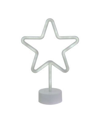 Northlight Battery Operated Neon Style LED Star Table Light - Macy's
