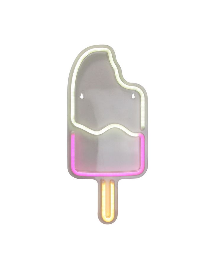 Northlight Neon Style LED Lighted Popsicle Window Silhouette Sign - Macy's
