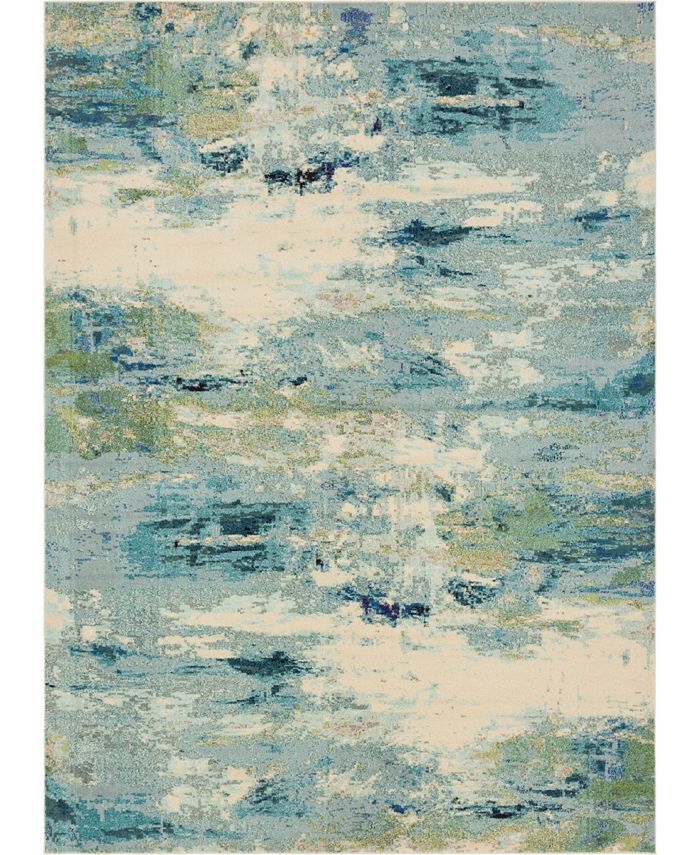 Bayshore Home Crisanta Crs7 Light Blue Area Rug Collection & Reviews ...