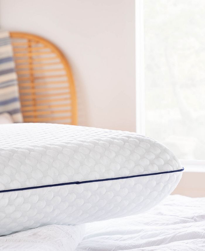 Linenspa AlwaysCool Gel Memory Foam Pillow, Queen - Macy's