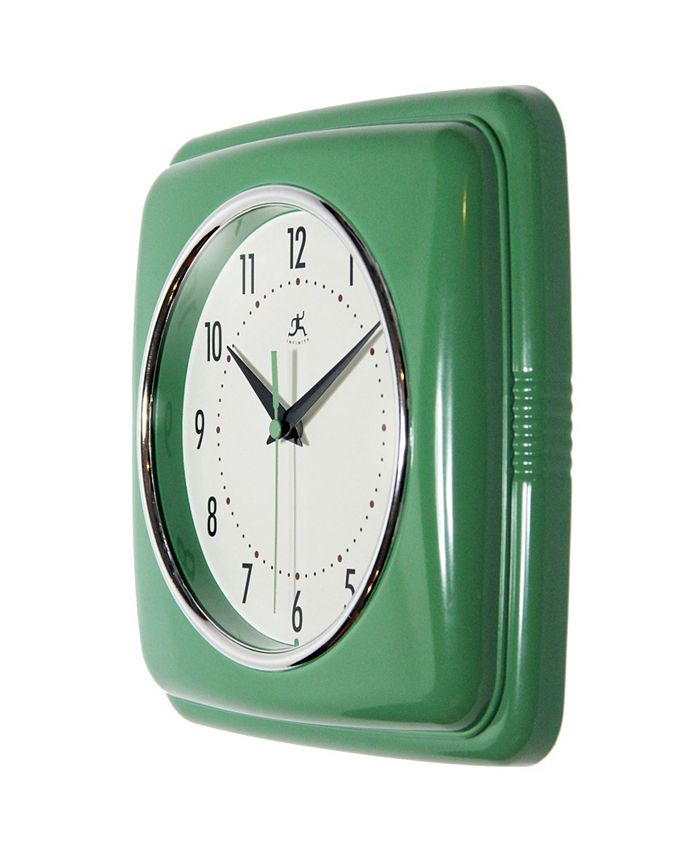 Infinity Instruments Square Wall Clock - Macy's