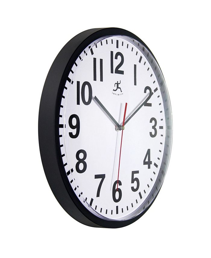 Infinity Instruments Round Wall Clock - Macy's