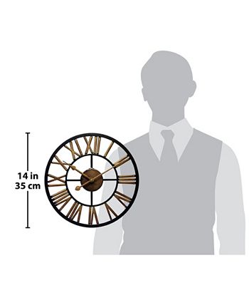 Infinity Instruments Round Wall Clock - Macy's