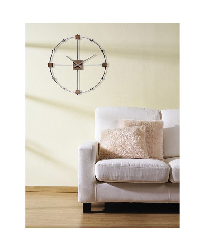 Infinity Instruments Modern Indoor Wall Clock - Macy's
