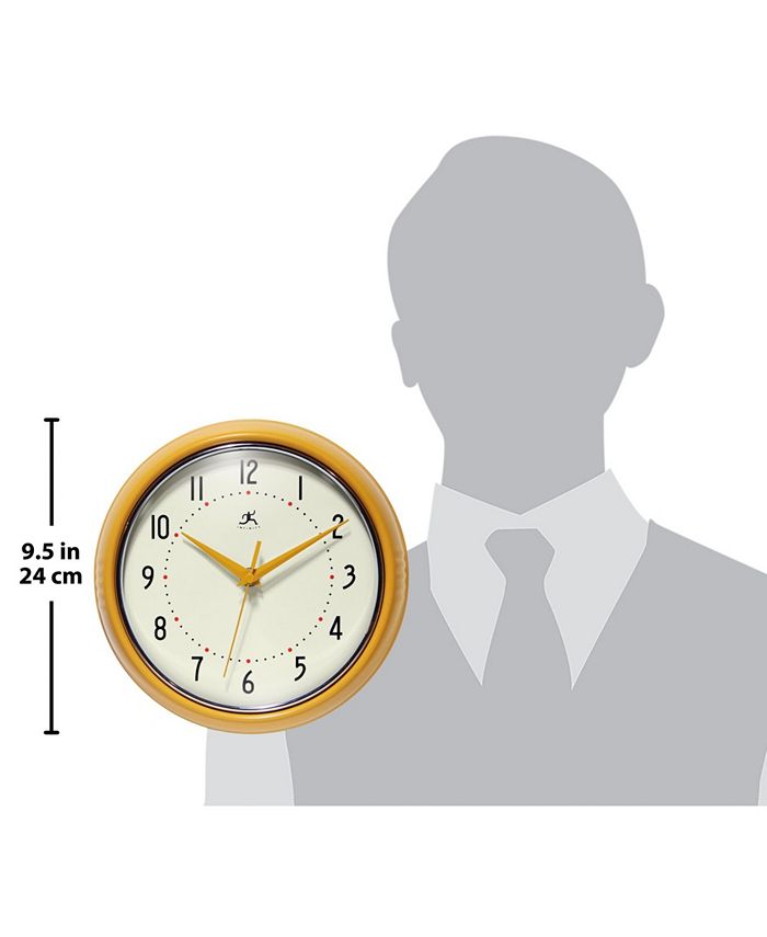 Infinity Instruments Round Wall Clock - Macy's