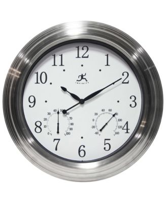 Infinity Instruments Round Wall Clock - Macy's