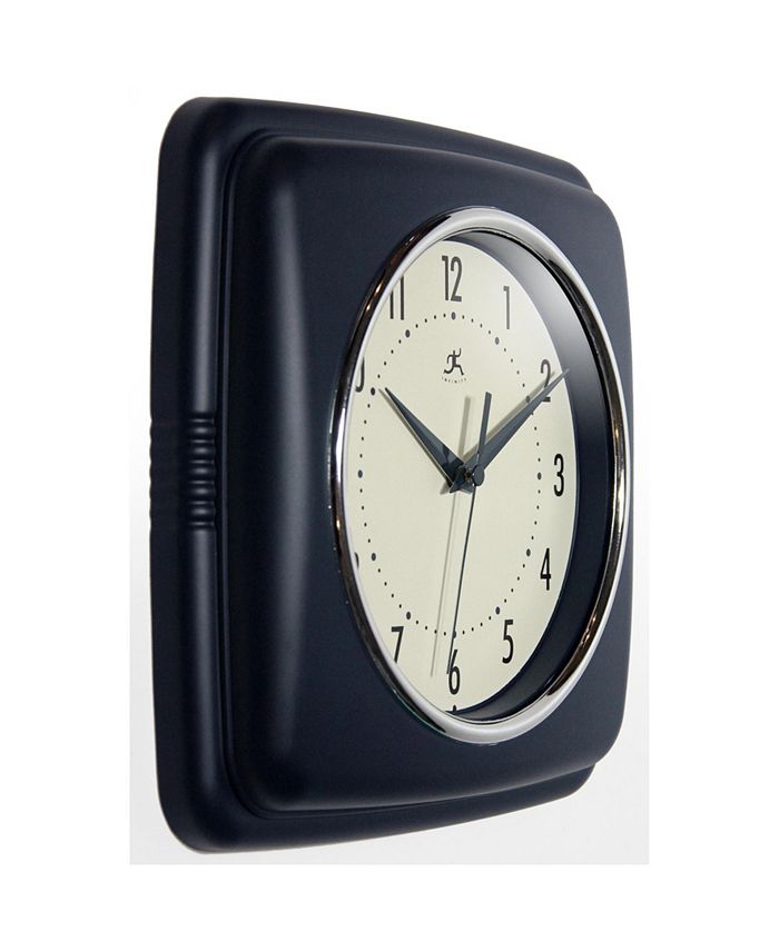 Infinity Instruments Square Wall Clock - Macy's