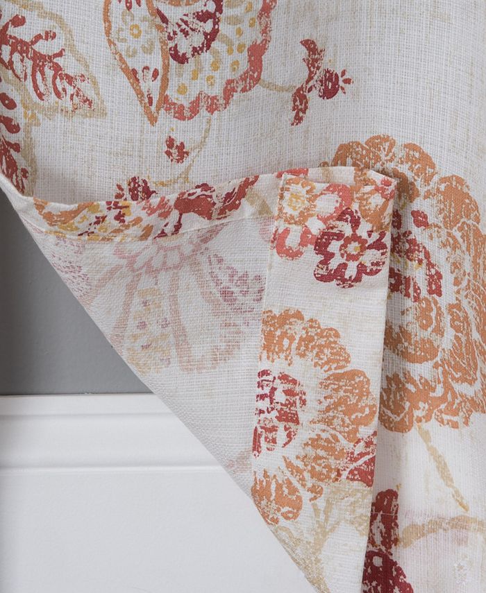 Windham Weavers Sabrina 50" x 84" Floral Curtain Panel & Reviews - All ...