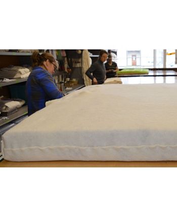 Holy Lamb Organics Natural Wool Latex Mattress, California King - Macy's