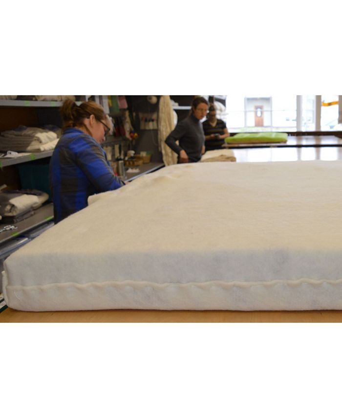 Holy Lamb Organics Natural Wool Latex Mattress, California King - Macy's