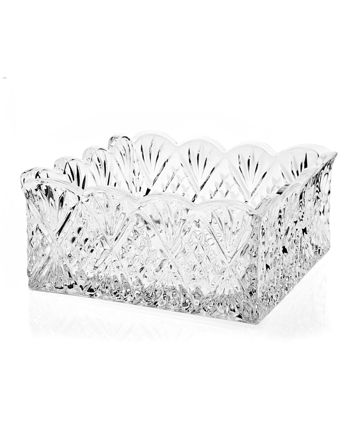 Click here for Godinger Dublin Napkin Holder - Clear prices