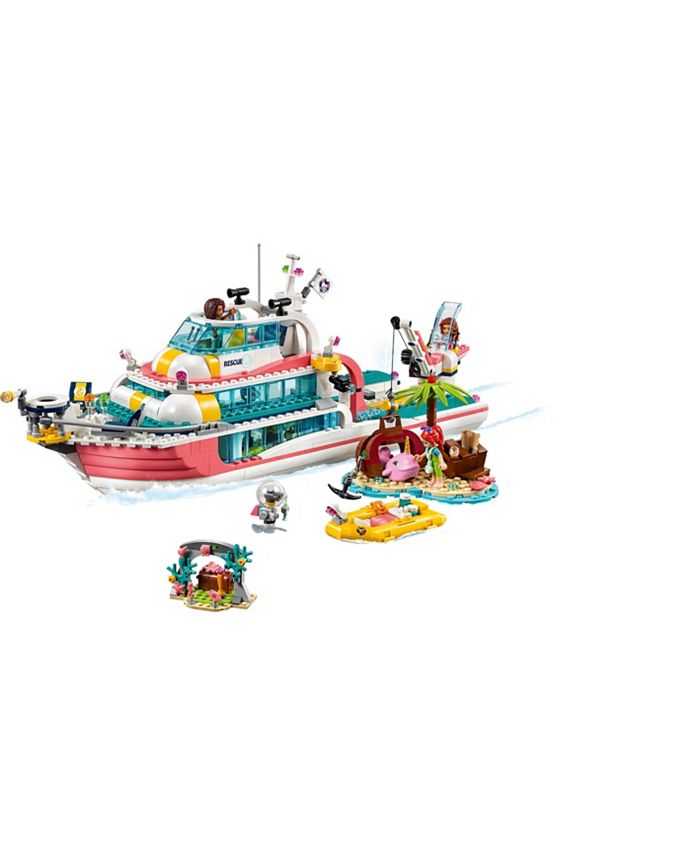 LEGO® Rescue Mission Boat 41381 - Macy's