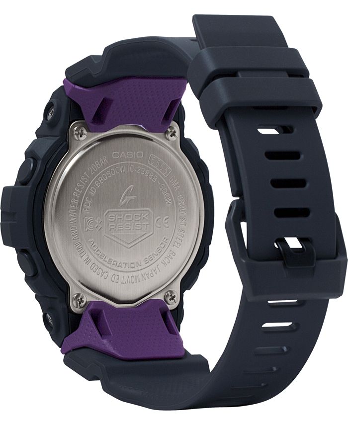 G-Shock Men's Analog-Digital Gray Resin Strap Watch 45.2mm - Macy's