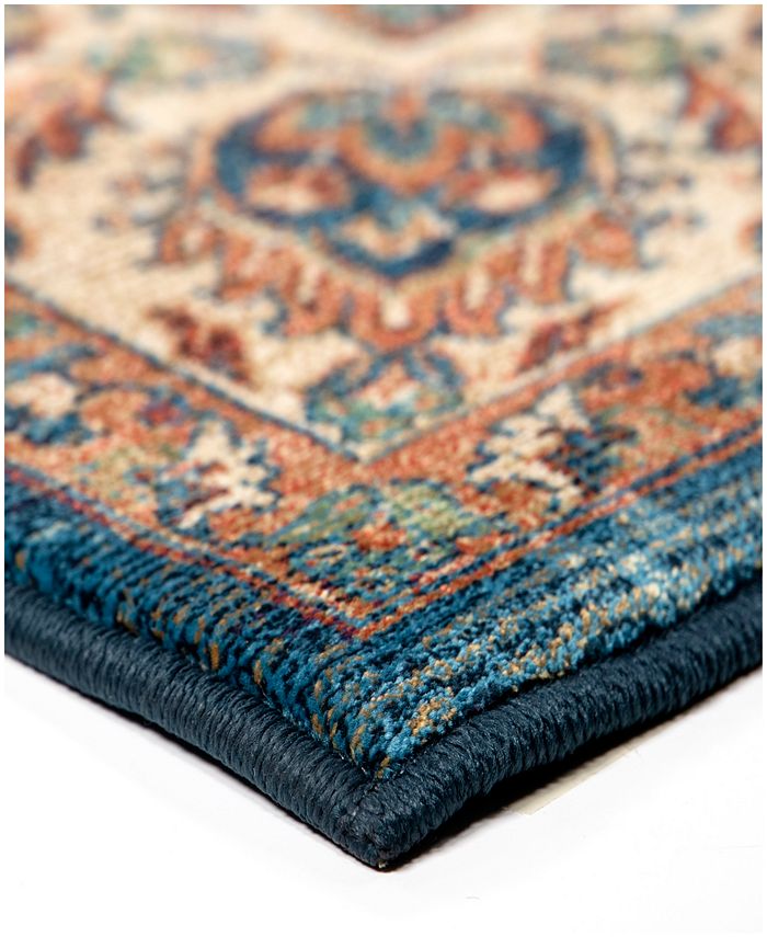 Orian Rugs Orian Alexandria Rochester Navy Area Rug Collection - Macy's