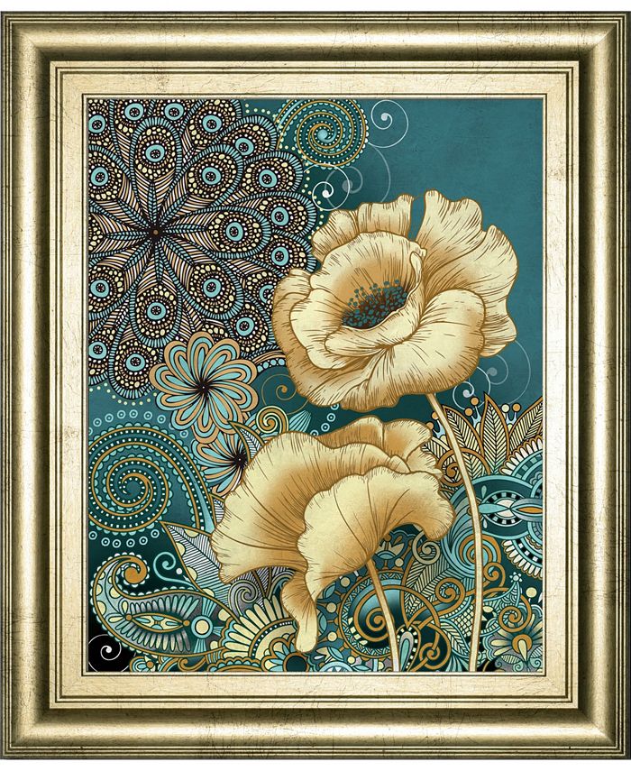 Classy Art Inspired Blooms 2 by Conrad Knutsen Framed Print Wall Art ...