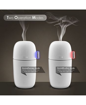 Innoka 110ml Portable Ultrasonic Aroma Fragrance Essential Oil Diffuser ...