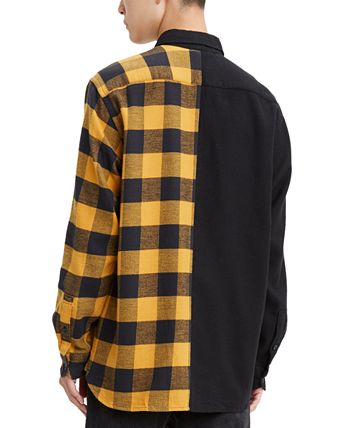 Levi's Men's Limited Collection Split Pattern Work Shirt, Created for ...